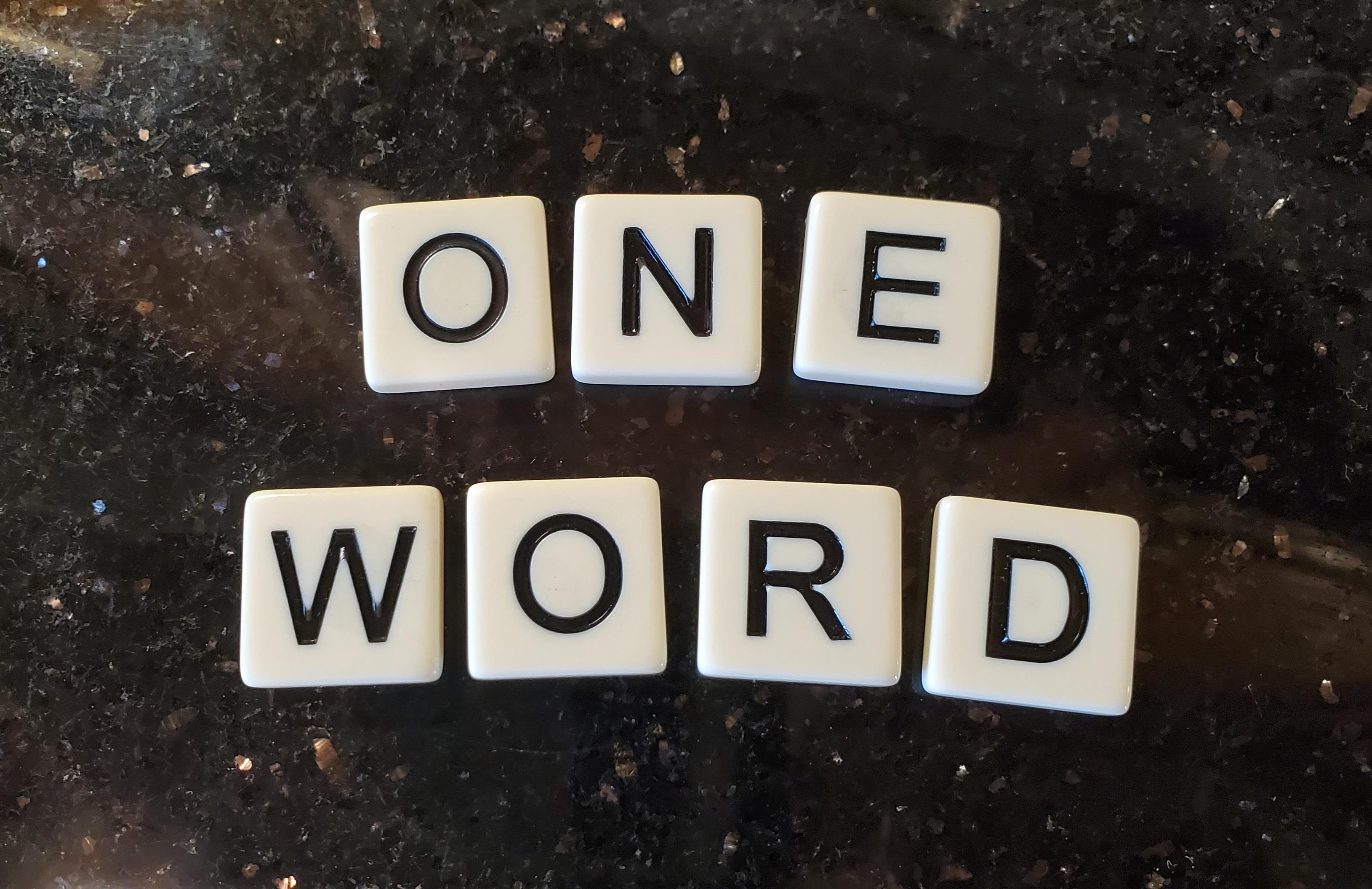 What is Your One Word for 2024? – The Lowedown
